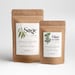 DIY Pouch Label Template, Editable Body Product Label Design, Tea Pouch ...