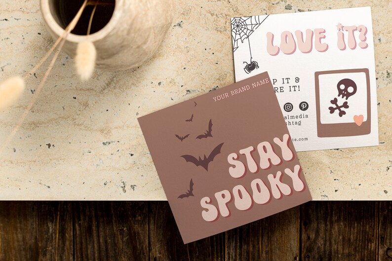 Editable Spooky Snap and Share Template Social Media Card - Etsy