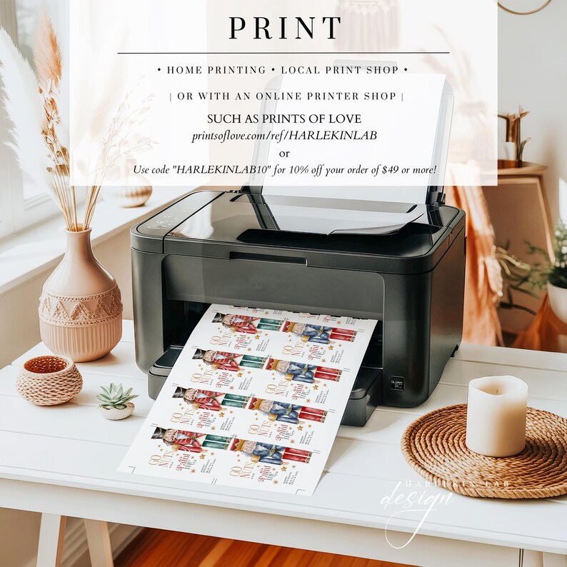Editable Nutcracker Paint Me Christmas Gift Tag Template, Go Nuts and ...