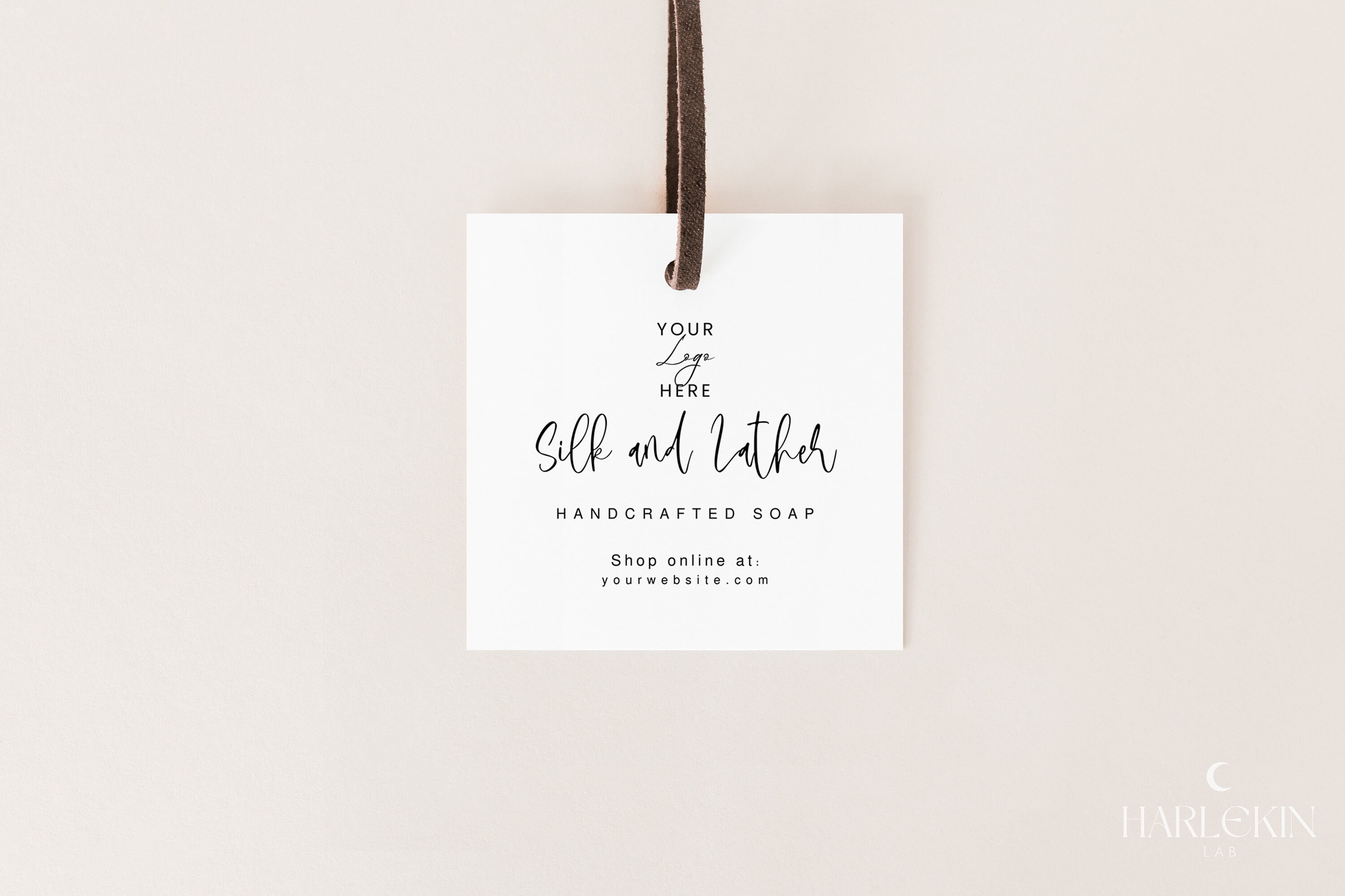 Editable Soap Tag Template, Editable Thank You Boutique Swing Tag ...