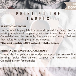Editable Christmas Box Label Template, Winter Shipping Label Design ...