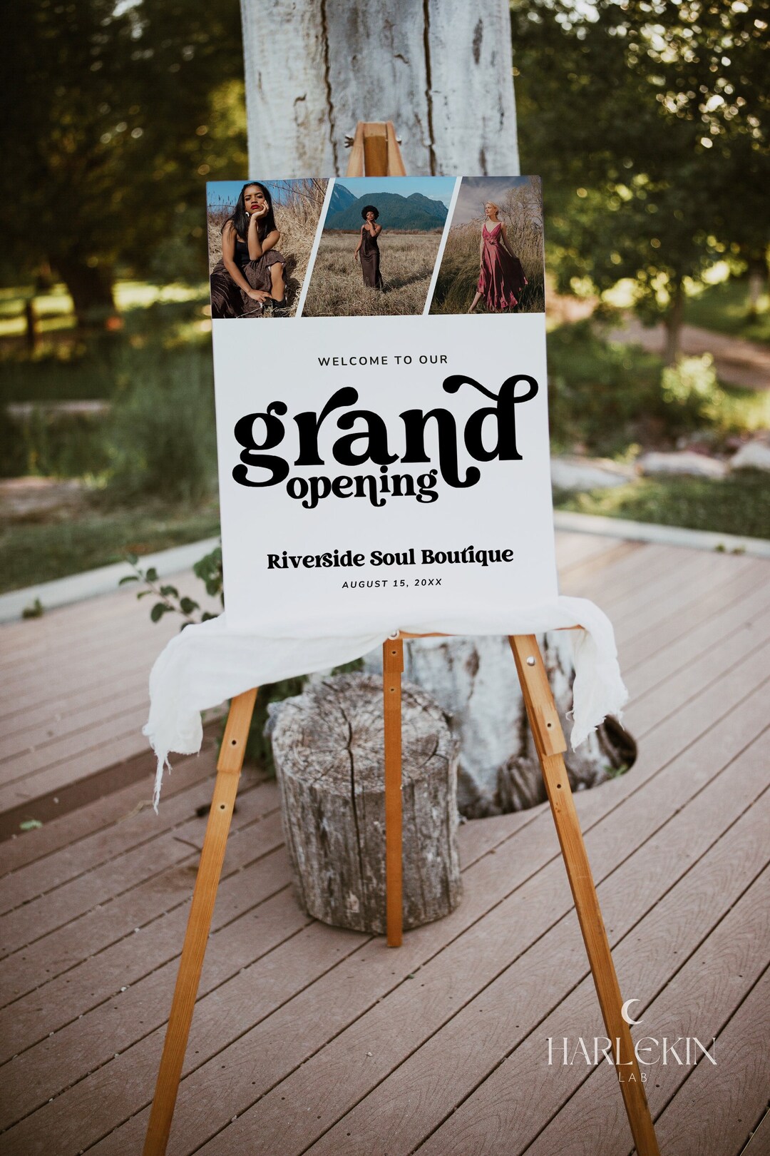 Grand Opening Welcome Sign Template, DIY Printable Corporate Event ...