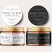 Editable Bath Body Scrub Label, DIY Bath Soak Salt Canva Template, Wrap ...
