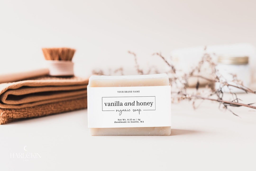 Editable Soap Label Template, Customizable Wrap Whipped Soap Label ...