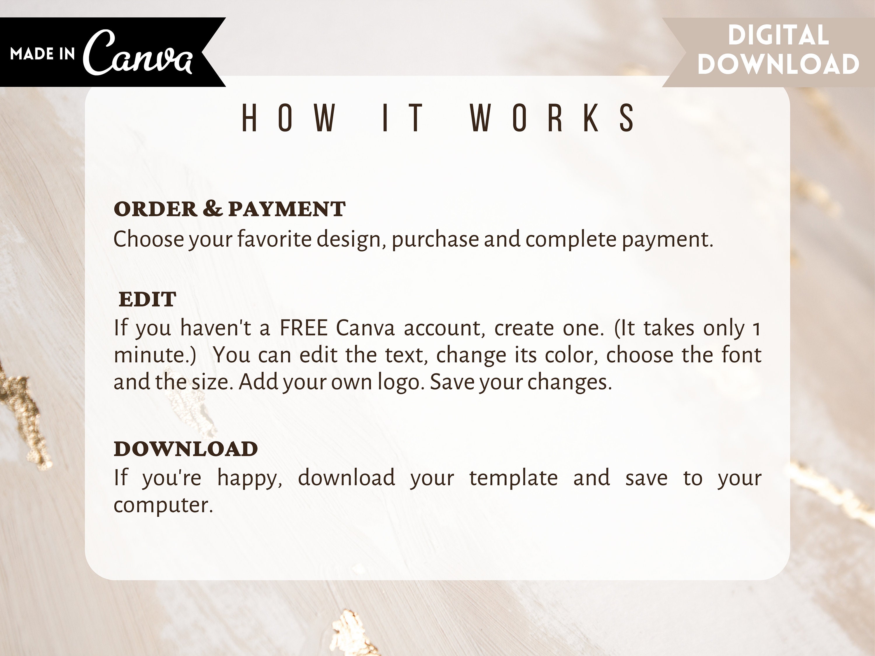 Printable Instagram Style Business Card With QR Code, Name Card ...