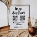 Editable Scan to Donate Sign, DIY QR Code Sign, Cashapp Paypal Scan to ...
