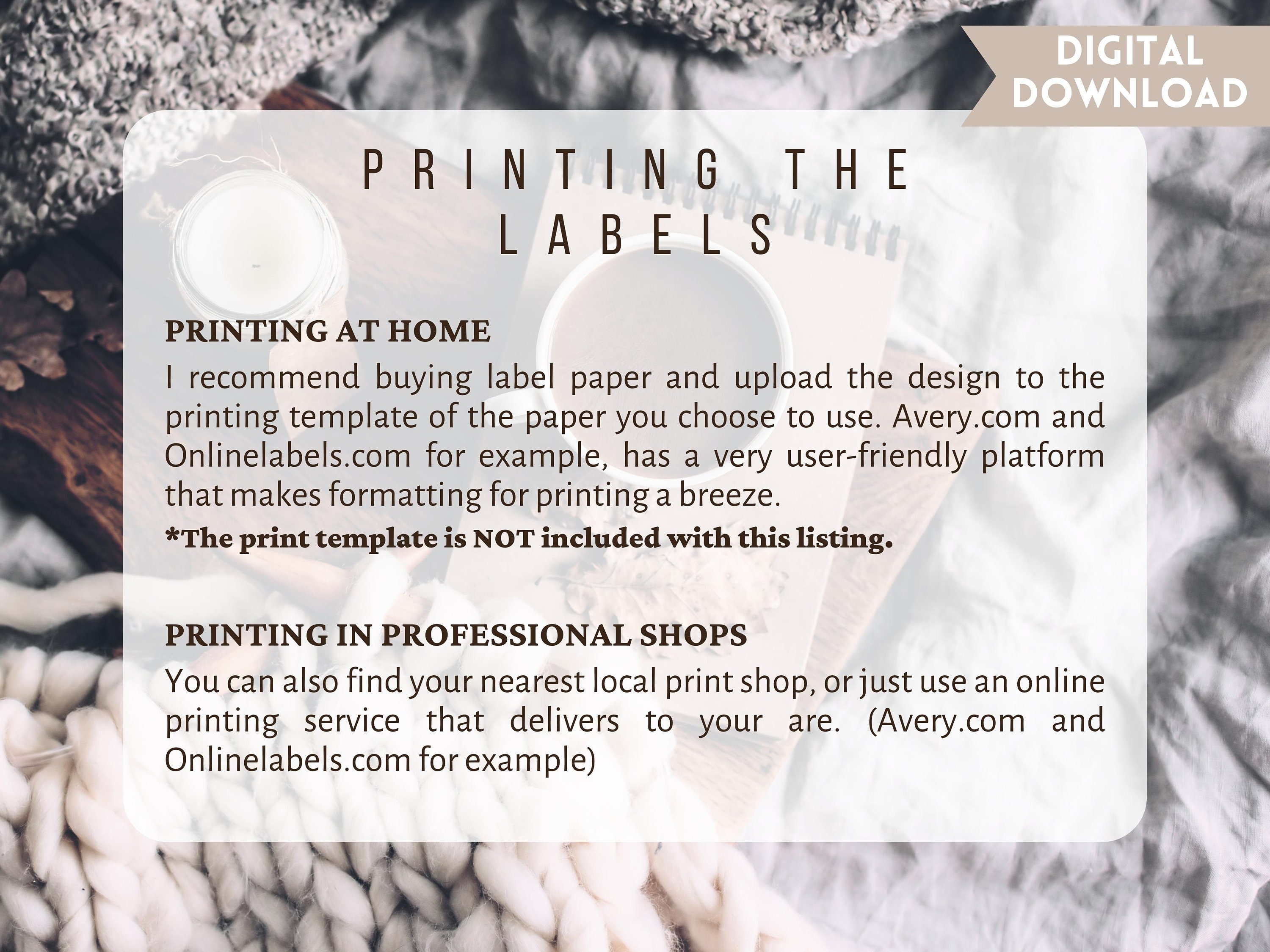 Editable Christmas Box Label Template, Winter Shipping Label Design ...