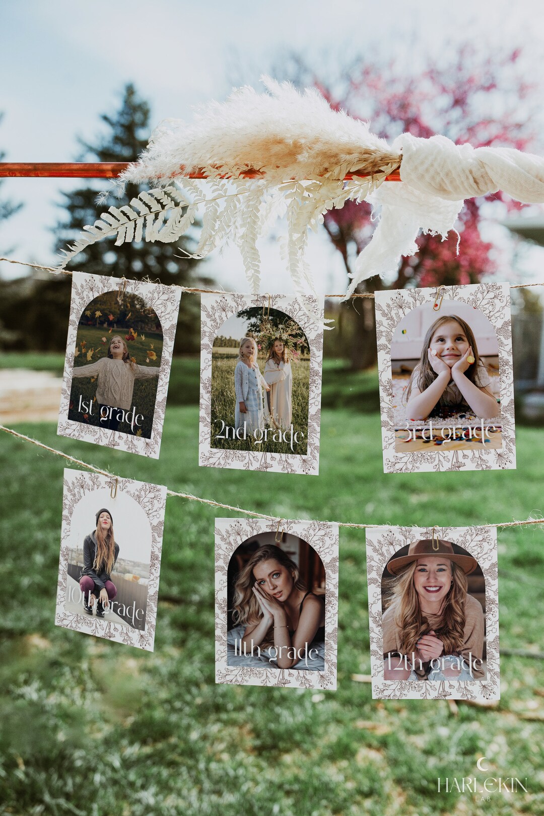 Editable Graduation Photo Banner, DIY Graduation Decorations 2024, Grad ...