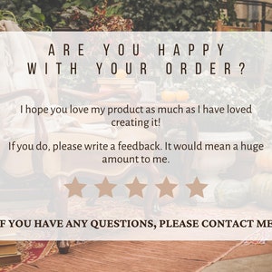 Editable Autumn Box Label Template, Seasonal Shipping Label Design ...