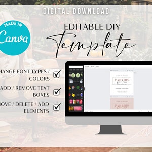 Editable Winter Box Label Template, Christmas Shipping Label Design ...