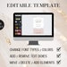 Editable Wax Melt Label Template, DIY Modern Wax Tart Sticker, Elegant ...