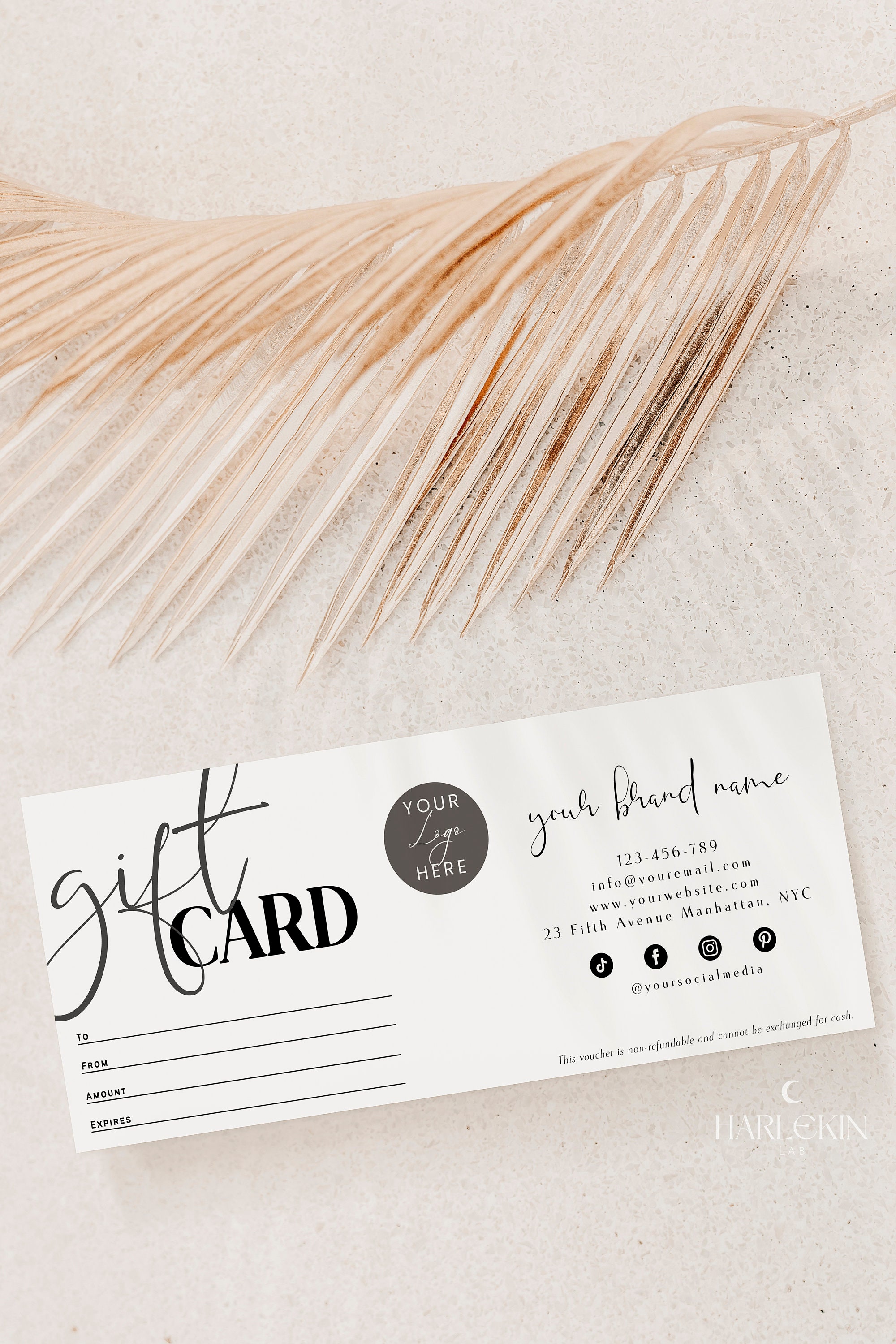 Editable Gift Voucher Certificate Template, Customizable Unique Gift ...