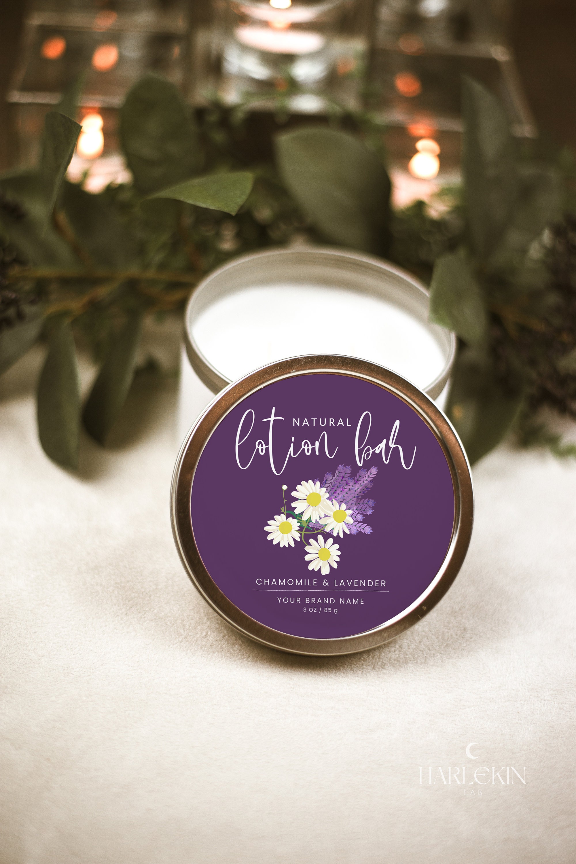 Editable Lotion Bar Label Template, DIY 3 Round 2 Round Product Design ...