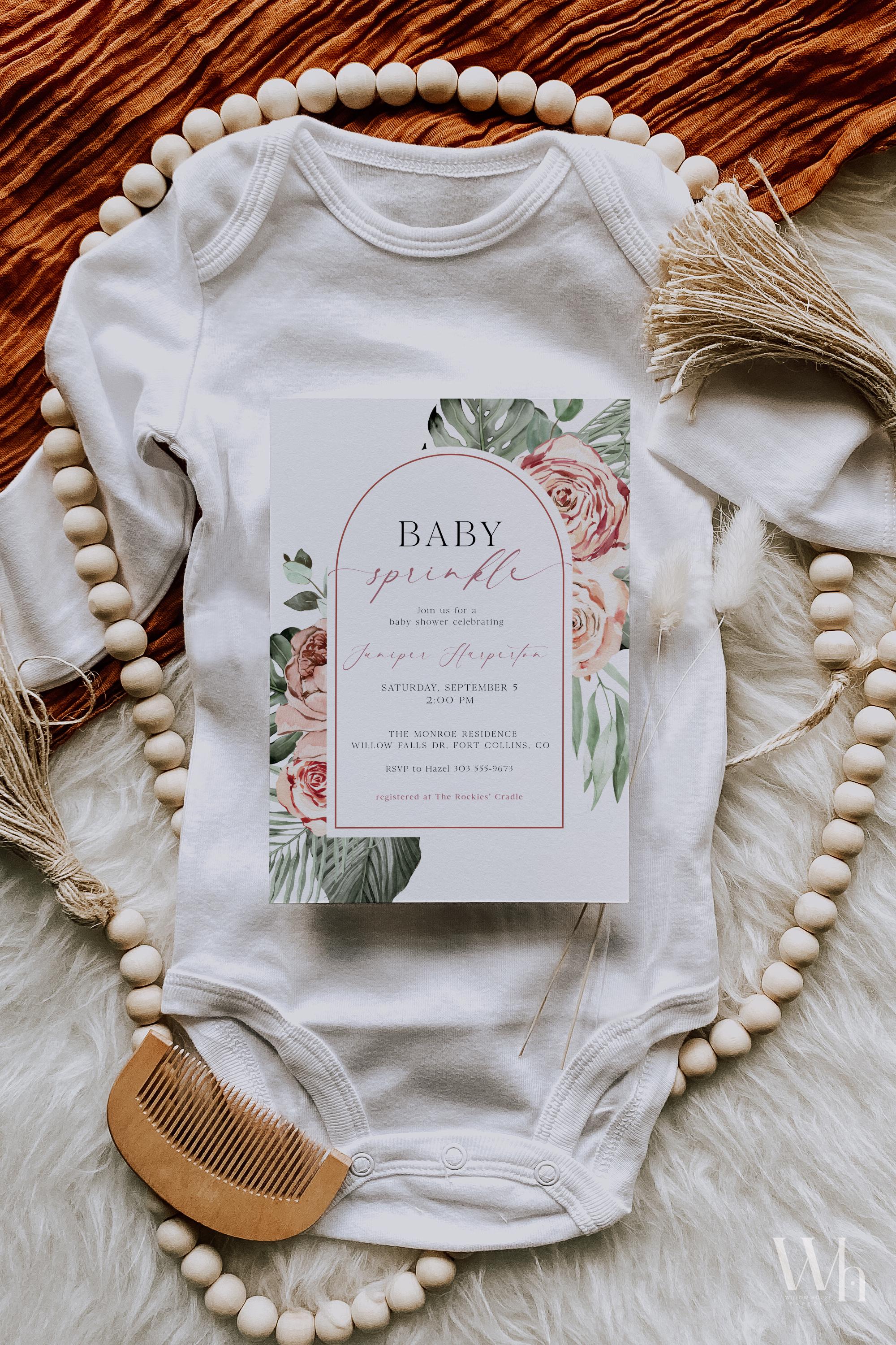 ROWE Editable Baby Shower Suite Template, Books for Baby and Diaper ...