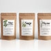 DIY Pouch Label Template, Editable Body Product Label Design, Tea Pouch ...
