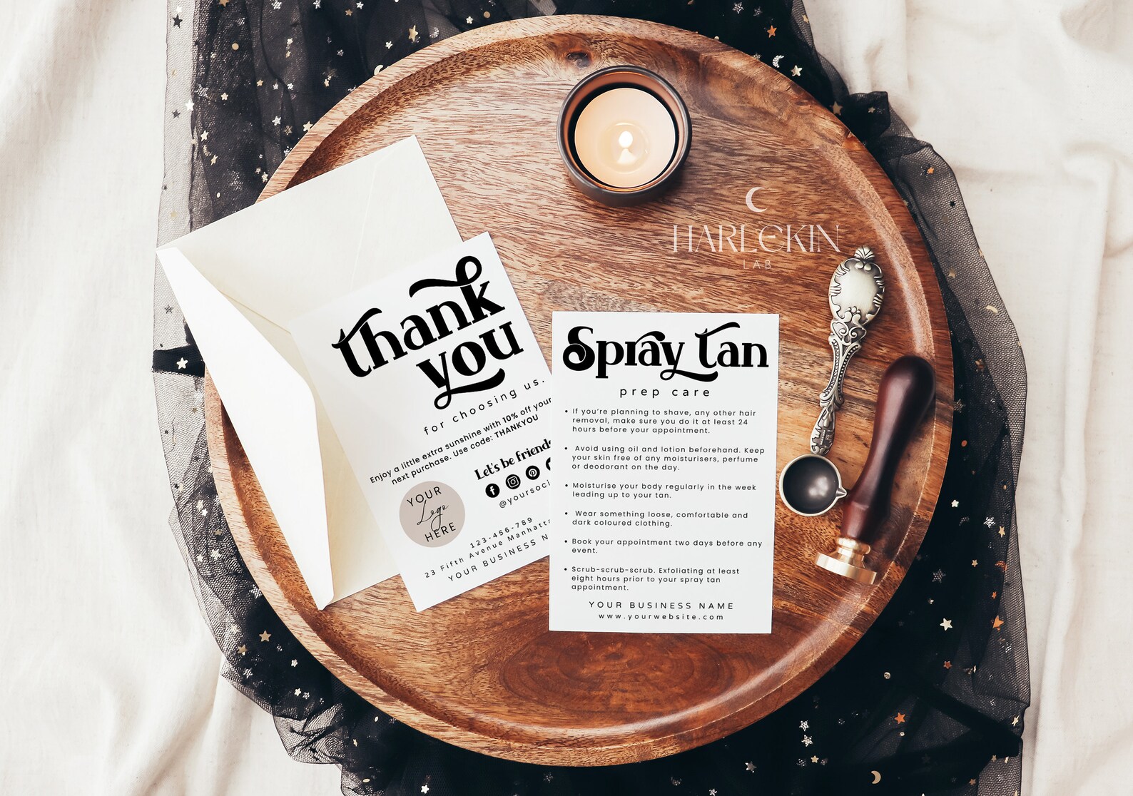 Editable Spray Tan Prep Card Template, DIY Artist Tanning Care Card ...