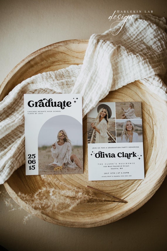 Diy High School Graduation Invitations