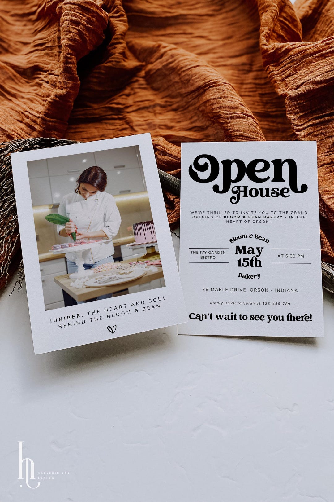 Modern Open House Invitation Template: Business Event Invite (canva ...