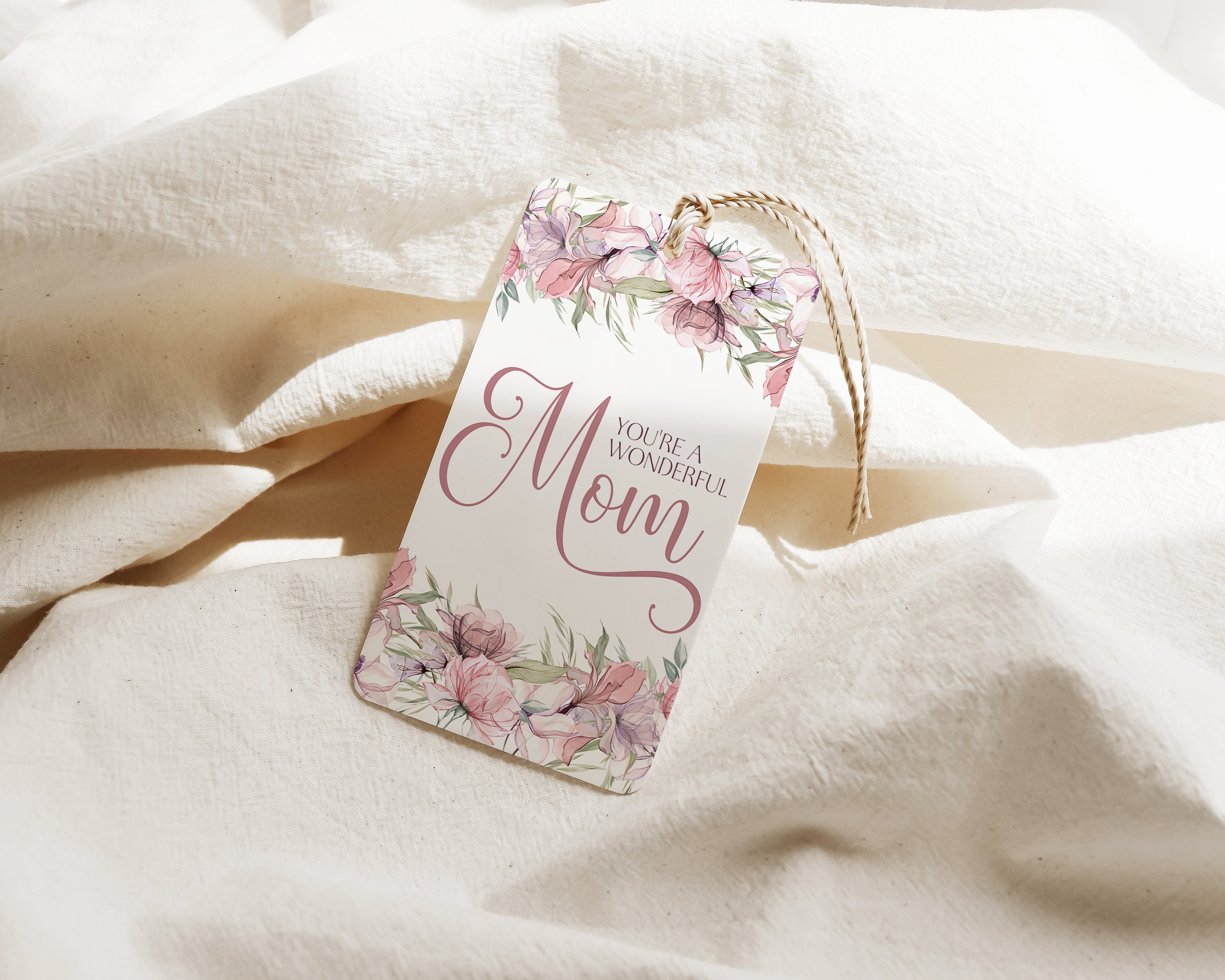 Editable Business Hang Tag Template, Mothers Day Label, Customizable ...