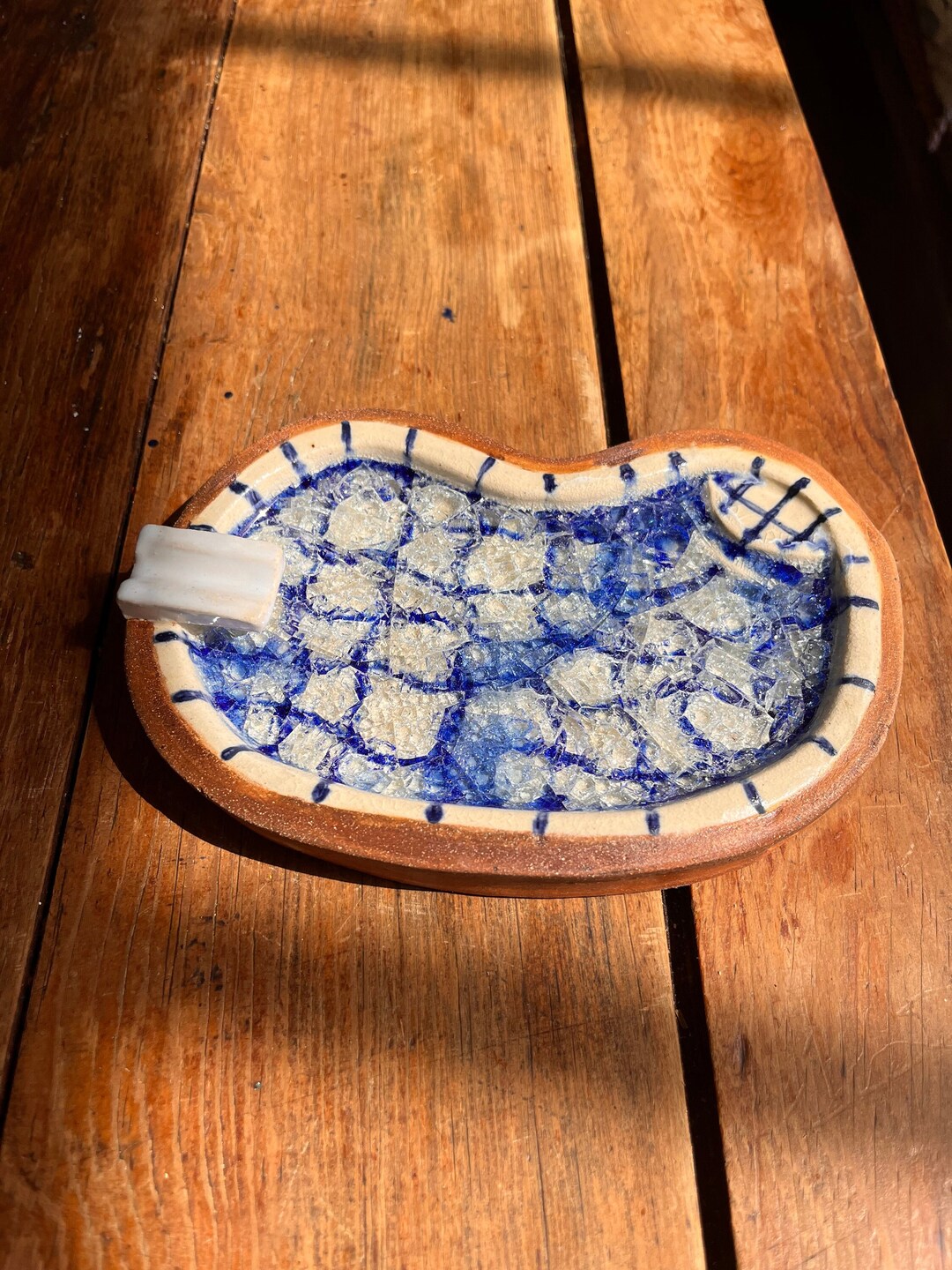 Ceramic Swimming Pool Ashtray - Etsy