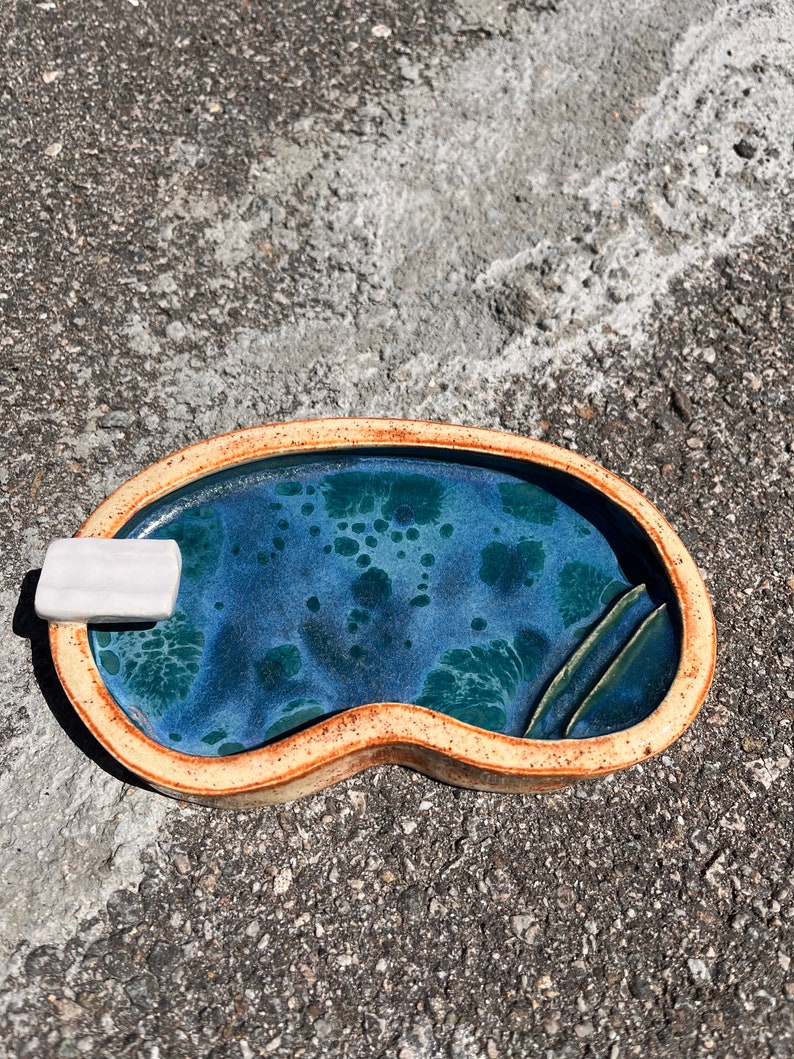 Ceramic Swimming Pool Ashtray - Etsy