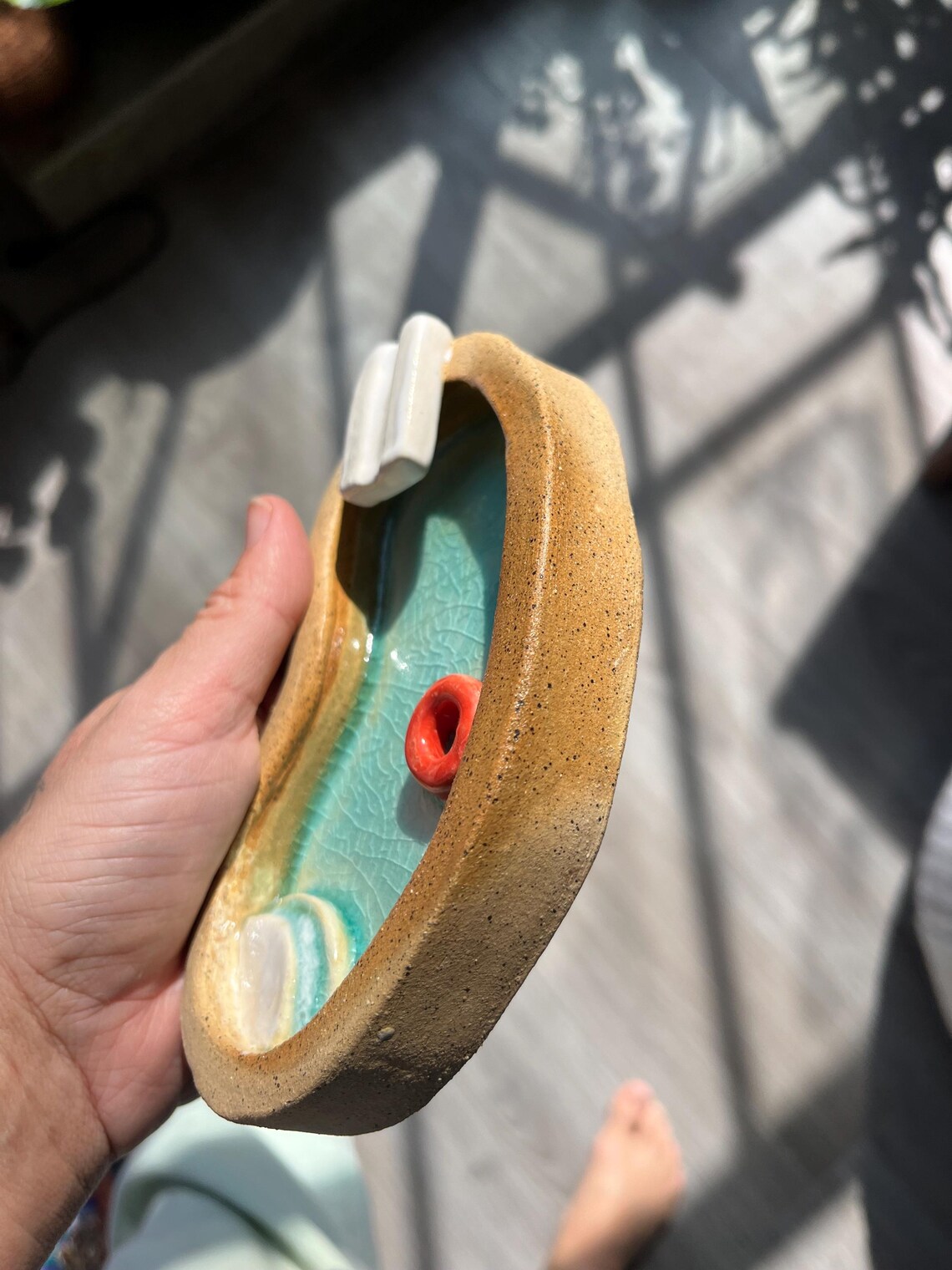 Ceramic Swimming Pool Ashtray - Etsy