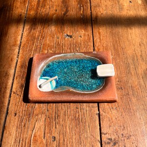 Ceramic Swimming Pool Ashtray - Etsy