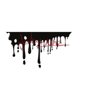 Dripping Borders, Dripping Borders Clipart, Dripping Borders Png, Paint ...