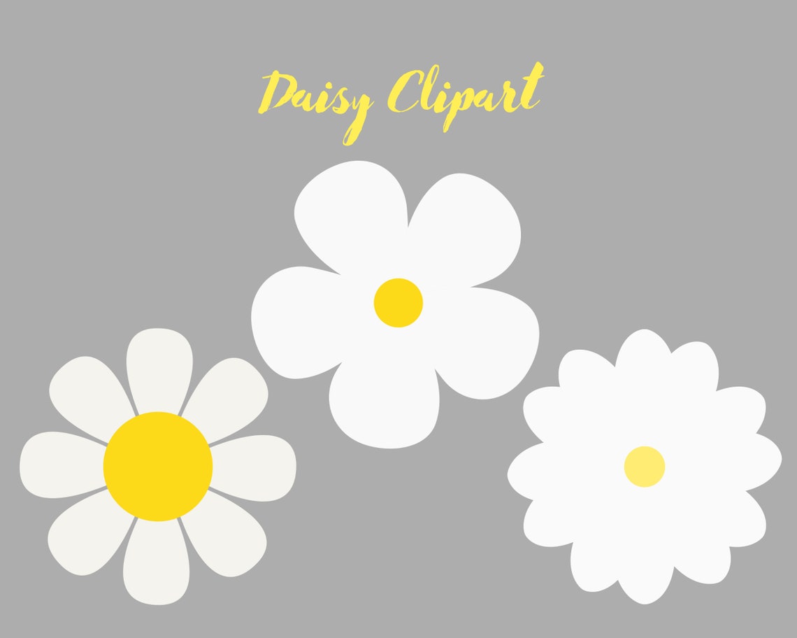 Daisy Bundle Daisy Clipart Daisy Png Daisy Png Images - Etsy
