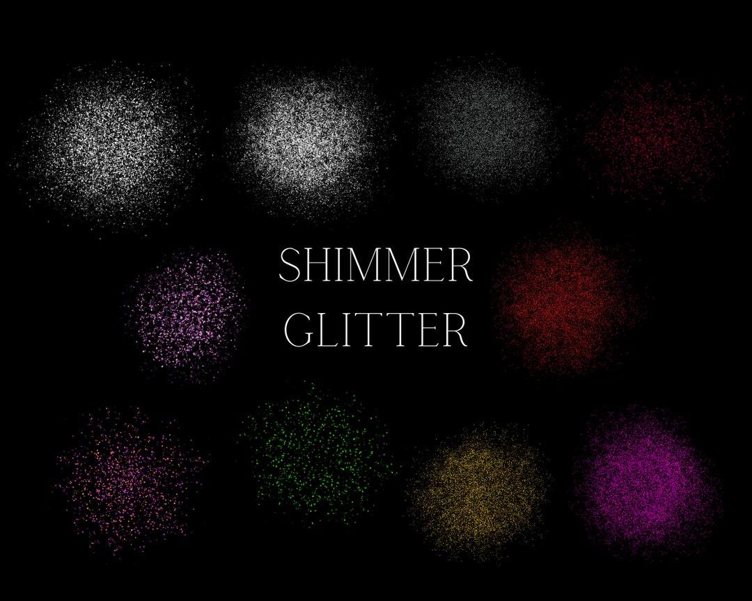 Glitter Overlay, Sparkle Overlay, Shimmer Overlay, Pixie Dust, Dust ...