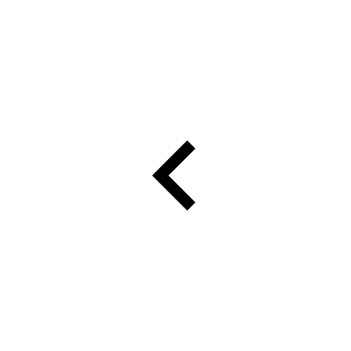 Simple Left Arrow Button Icon, Backward Chevron Navigation Icon - Etsy
