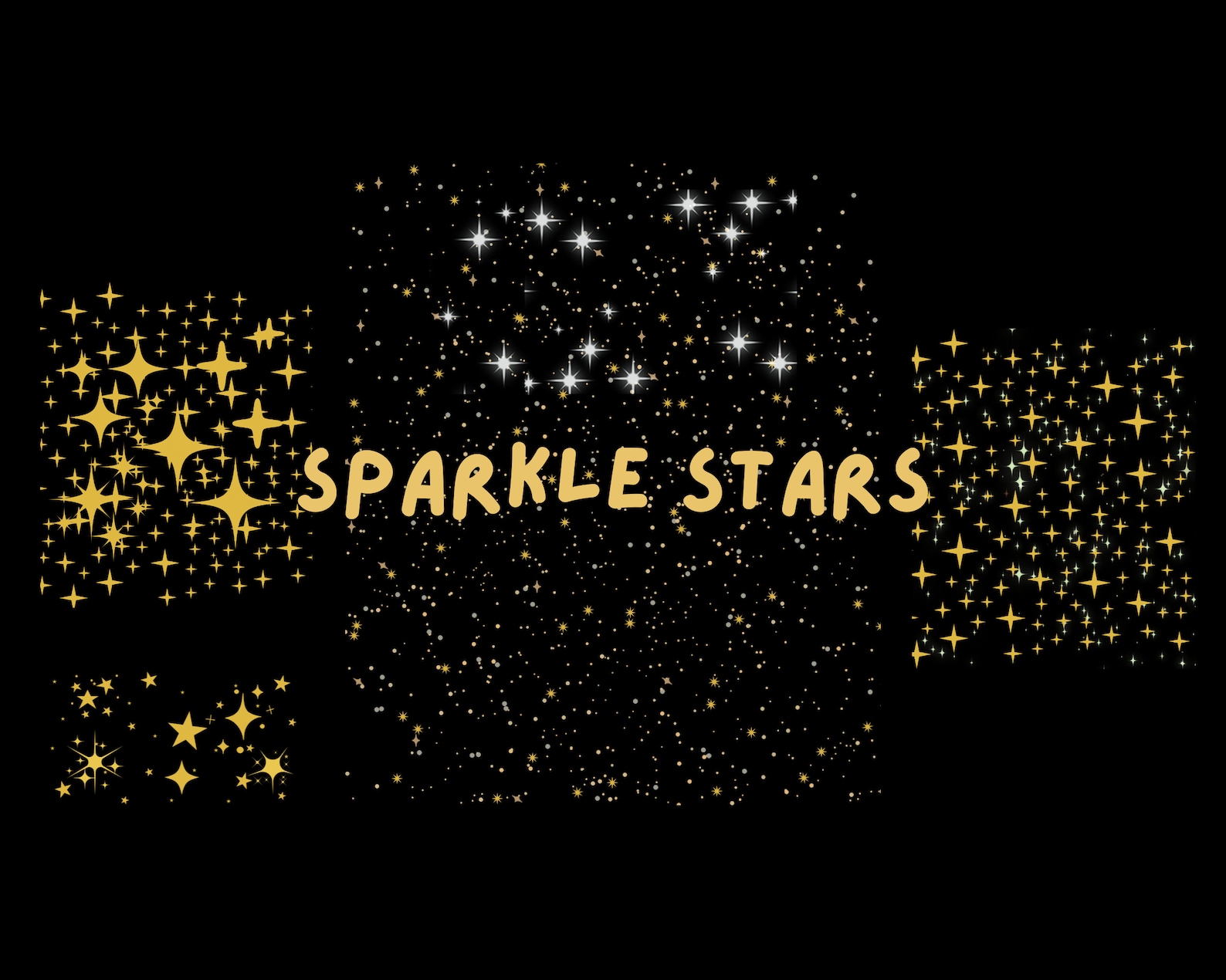 Sparkle Star, Sparkle Png, Sparkle Clipart, Sparkle Bundle, Stars ...