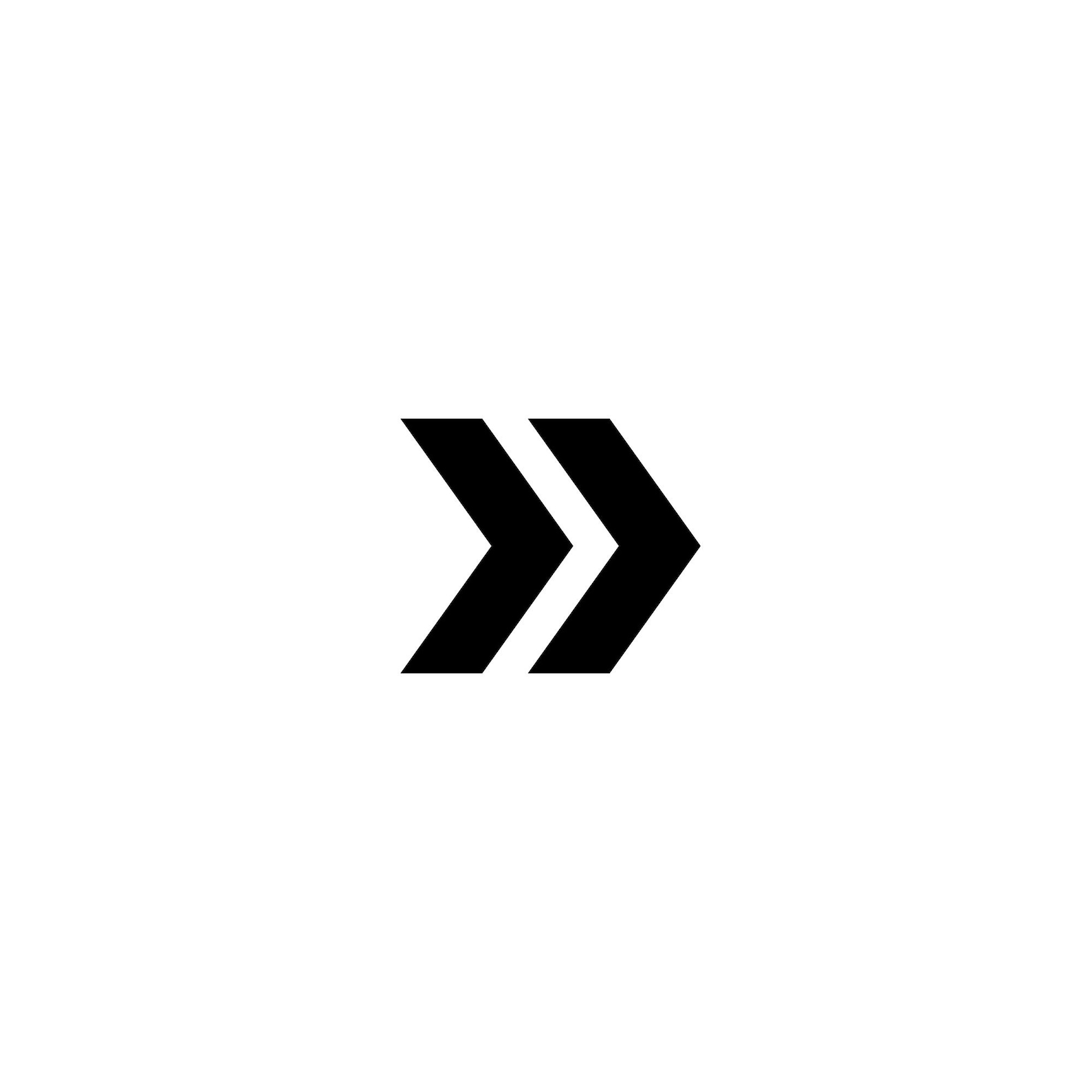 Double Right Arrow Icon - Etsy