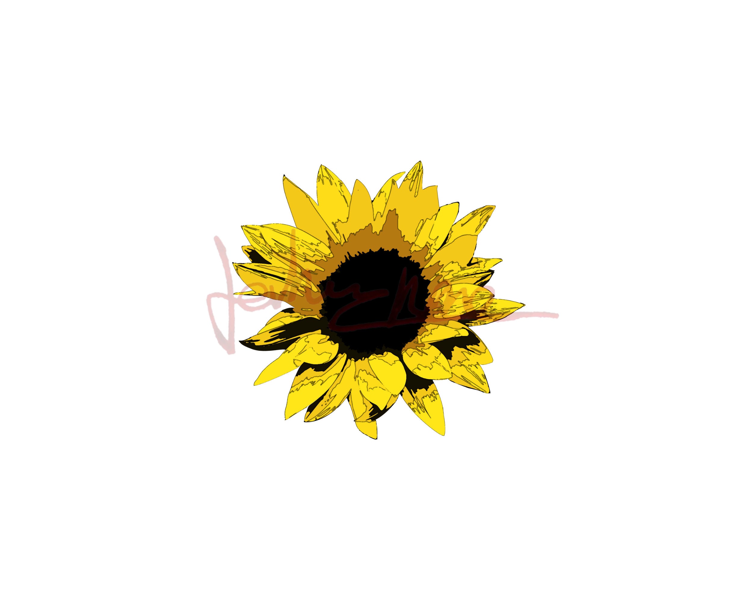 Sunflower Png Bundle, Sunflower Clipart, Sunflower Png, Sunflower ...