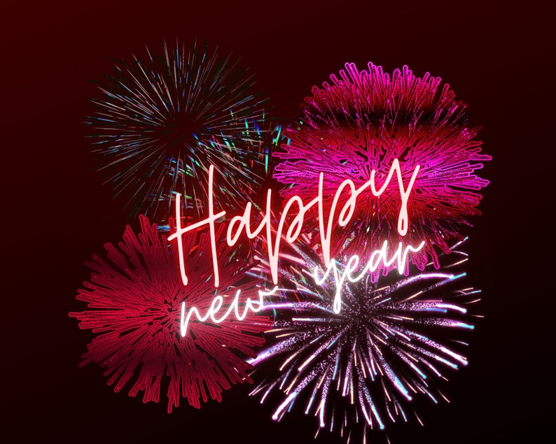 Holiday Fireworks, Fireworks Overlays, Fireworks Clipart, Wedding ...