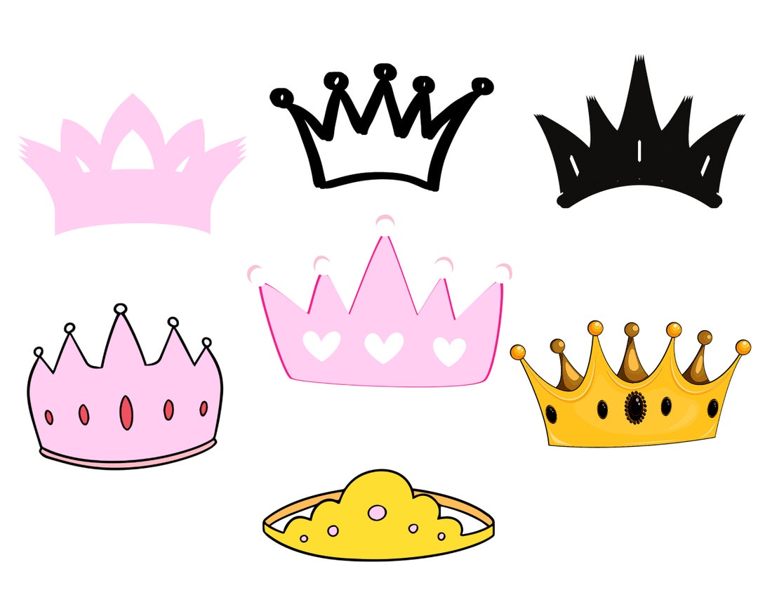 Royal Crown, Crown Bundle, Queen Crown Png, Princess Crown Png, King ...