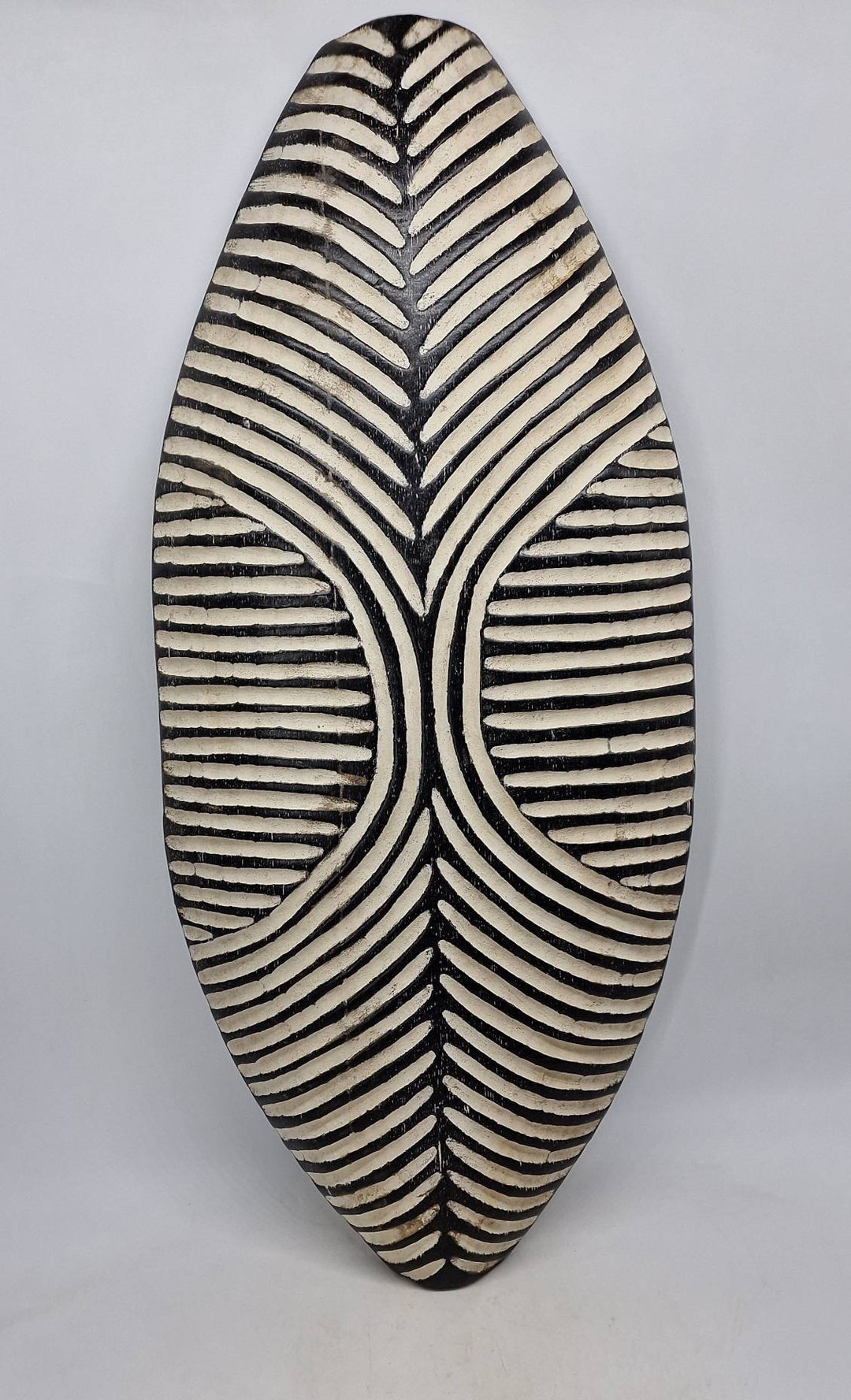 African Wooden Shield Zulu Shield - Etsy