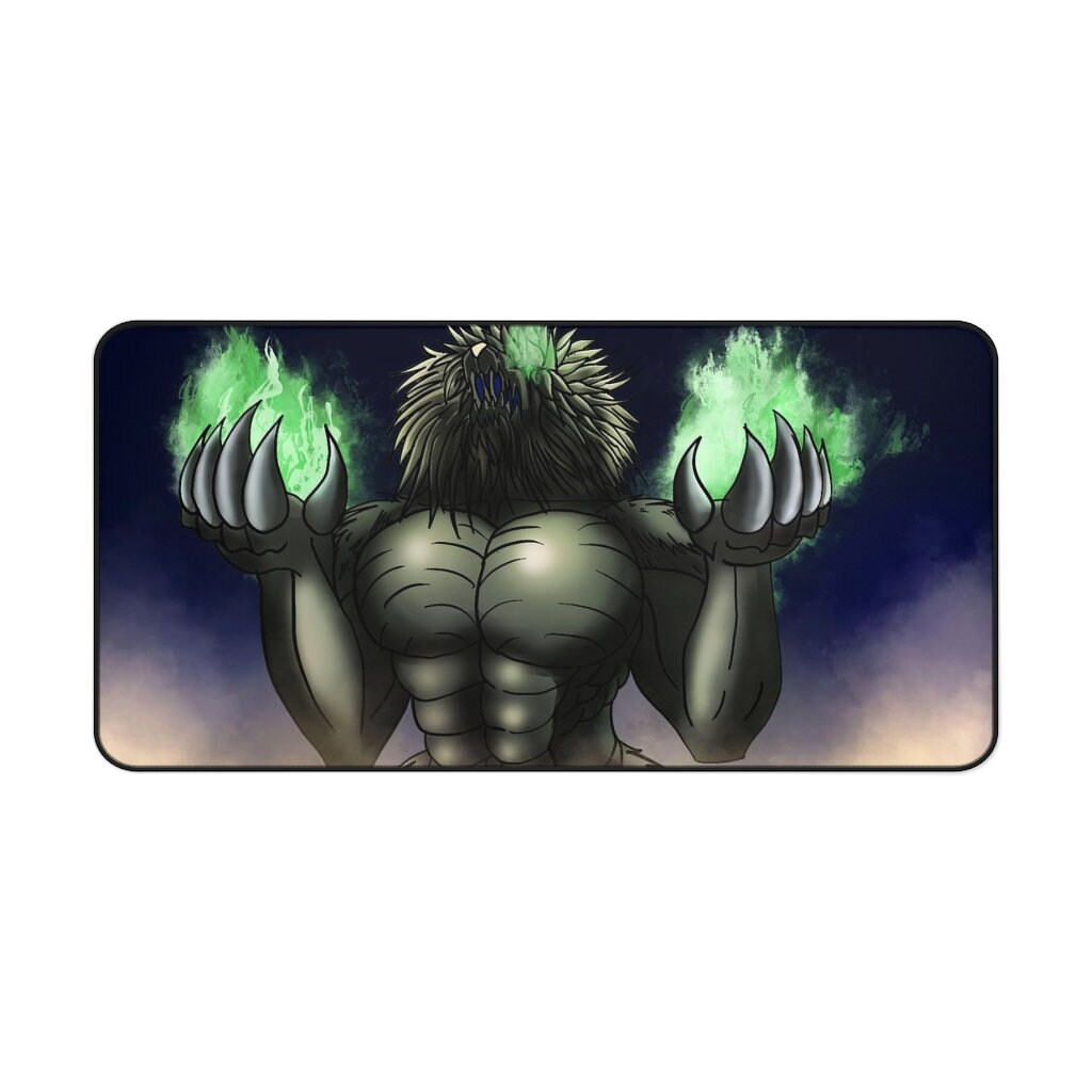 Buff Beast Desk Mat Home Office - Etsy