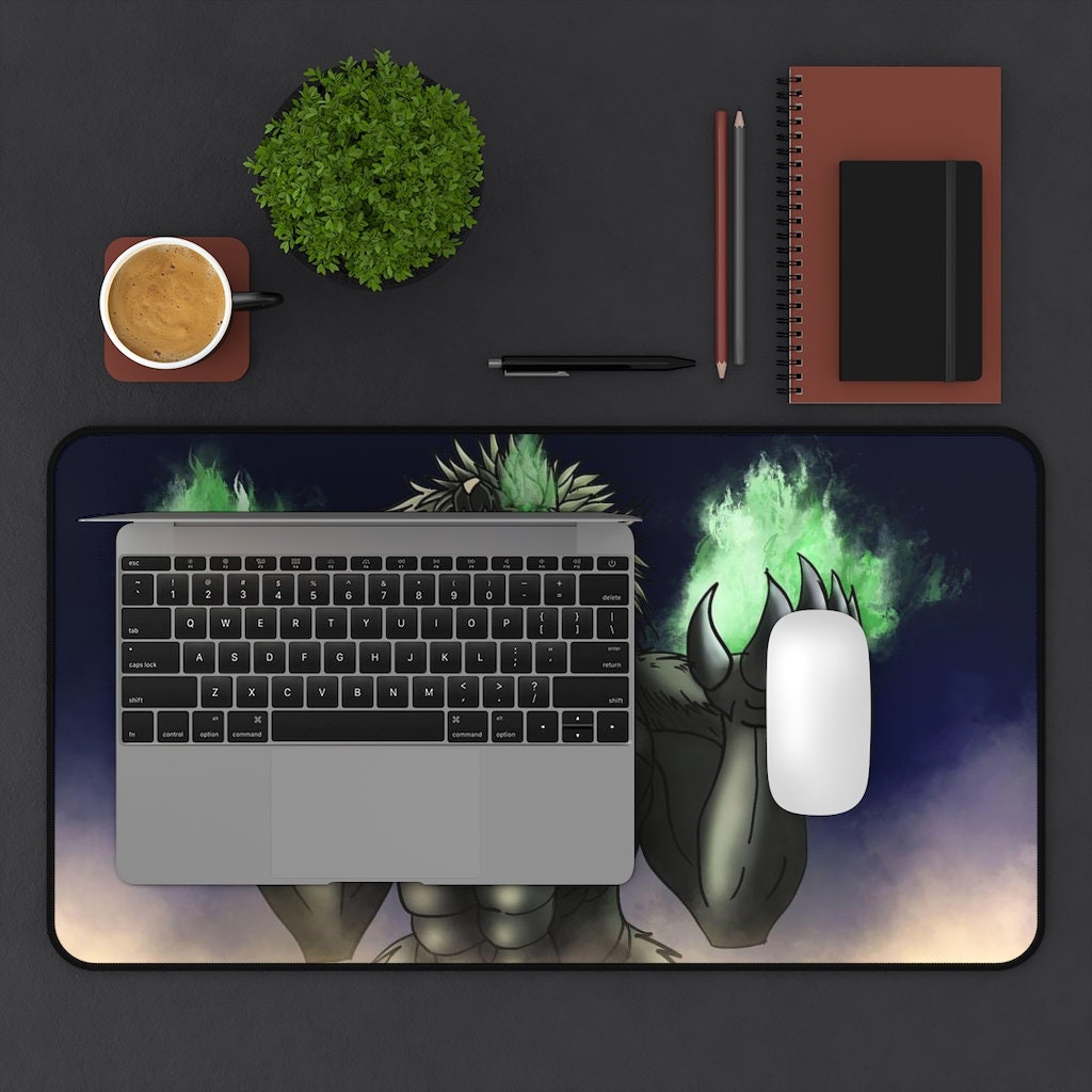 Buff Beast Desk Mat Home Office - Etsy