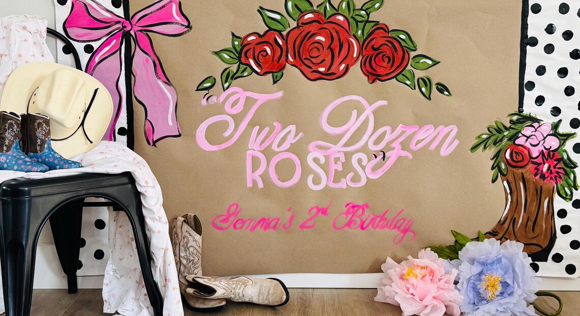 Custom Hand-painted Banner. - Etsy