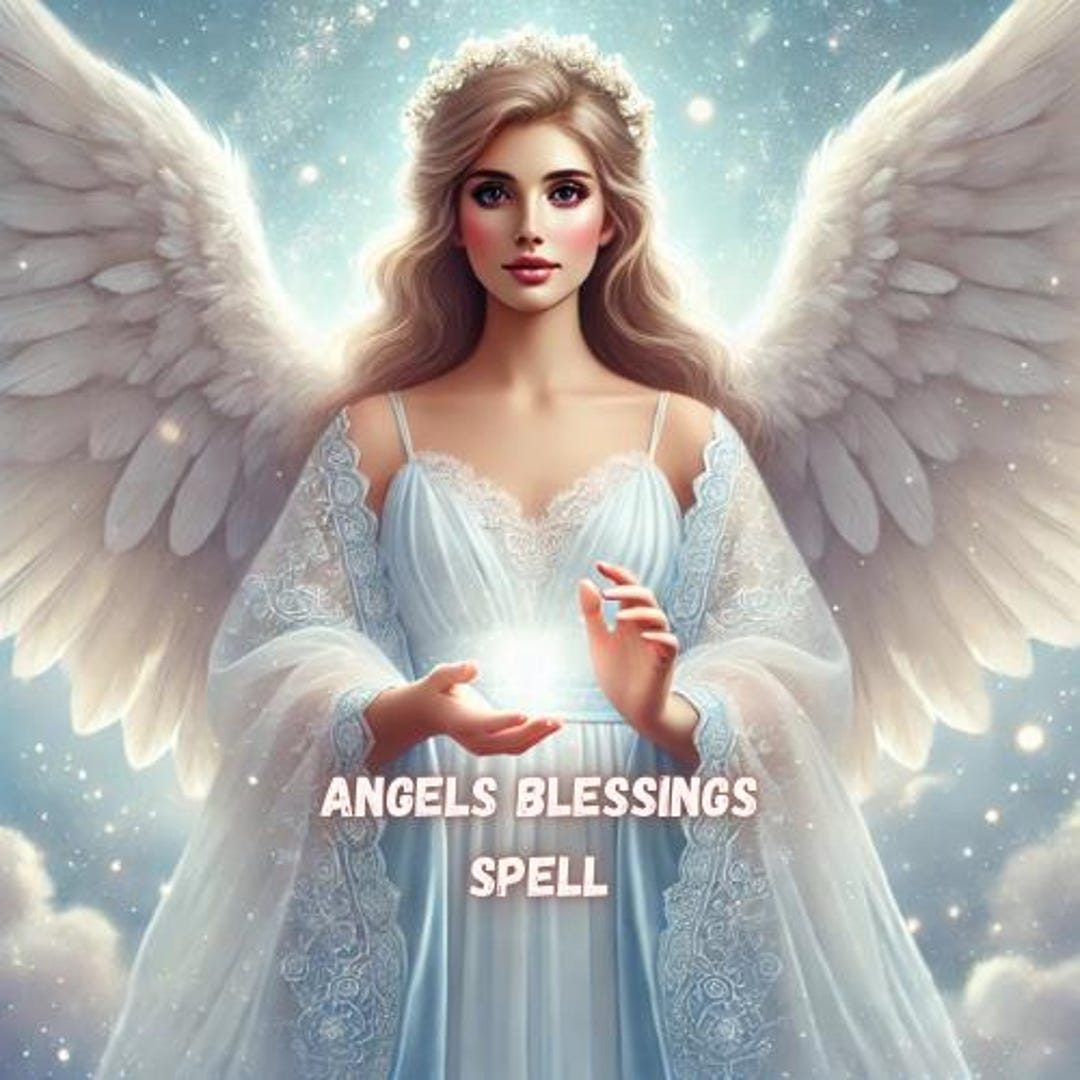 Angel Blessings Healing Spell | Good Health & Serenity Ritual - Etsy