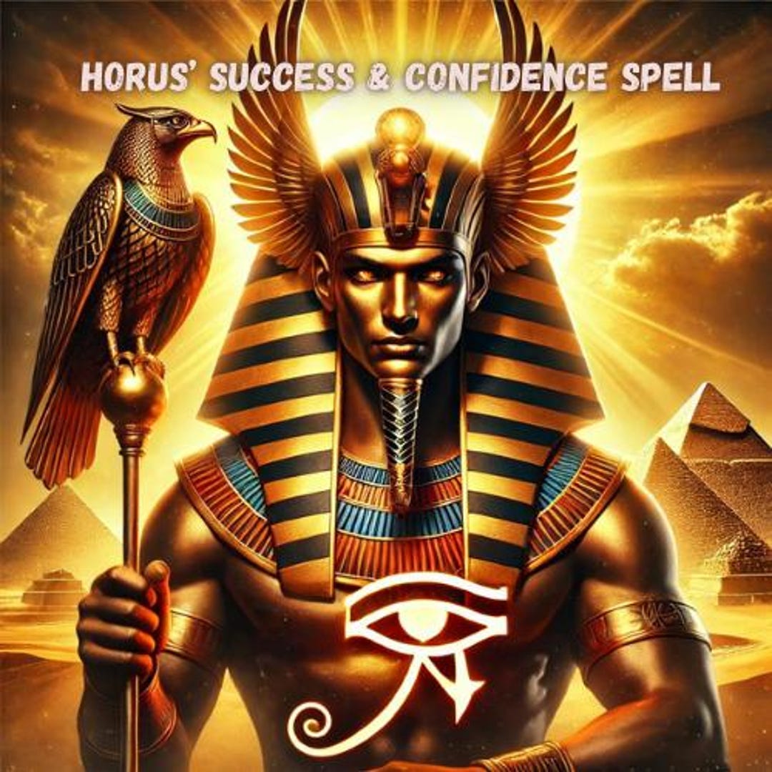 Horus' Success & Confidence Spell | Empower Your Goals With Divine ...