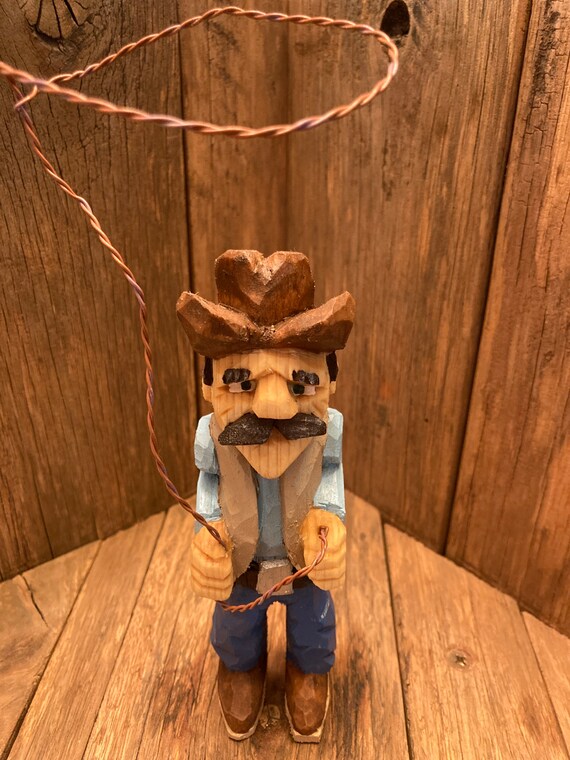 Cowboy With Lasso Cowboy Art Lasso Wedding Riata Lariat - Etsy
