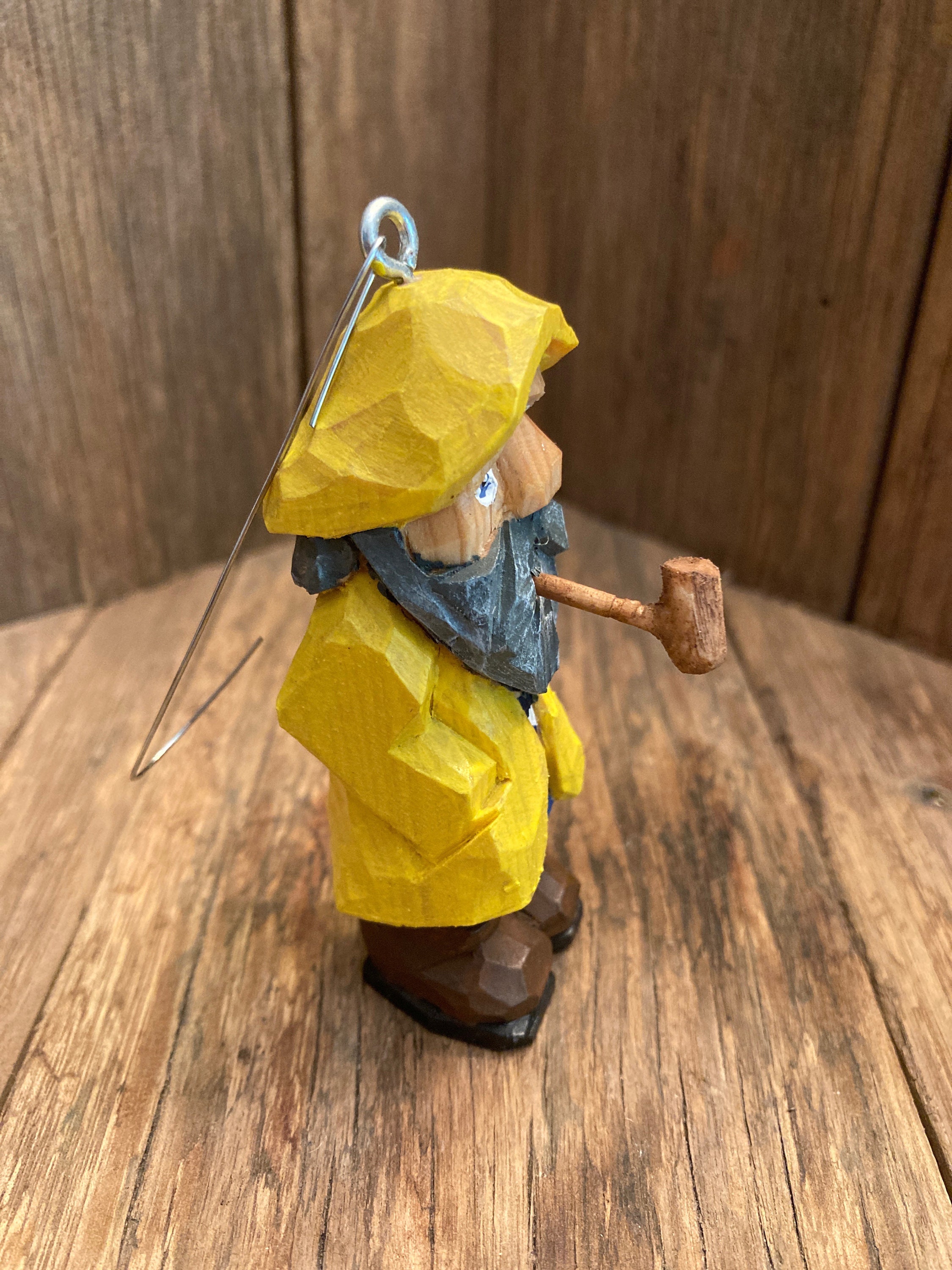 Old Salt Fisherman With Pipe Christmas Ornament Holiday - Etsy