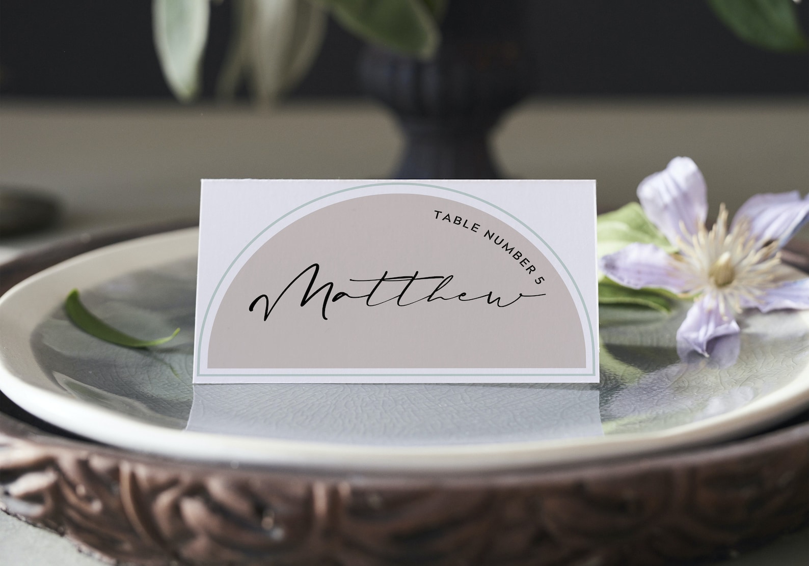 Arch Place Cards Pastel Wedding Place Cards Name Cards - Etsy