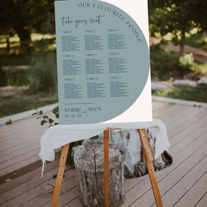 Deep Teal Wedding Seating Chart | Seating Chart Teal | Arch Seating ...