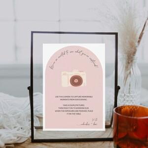 Arch Wedding Sign, 5x7", 4x6", 8x10" | Modern Wedding Sign Canva ...