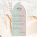 Half Arched Menu Template | Editable Pastel Wedding Menu | Half Arch ...