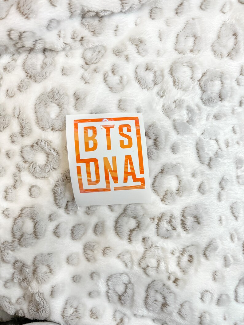 BTS DNA Decal BTS Logo Decal Laptop Decal Tumbler - Etsy