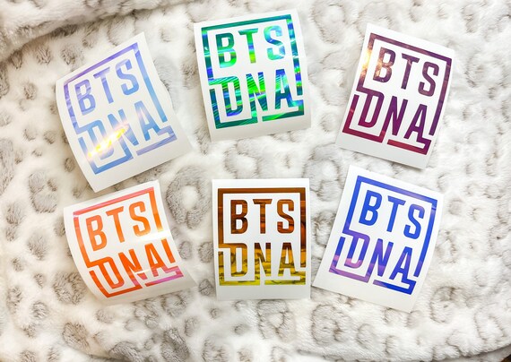 BTS DNA Decal BTS Logo Decal Laptop Decal Tumbler | Etsy